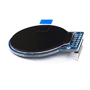 Teyleten Robot 1.28 Inch TFT LCD Display Module Round RGB 240 * 240 GC9A01 Driver 4 Wire SPI Interface 240x240 PCB for Arduino 3PCS