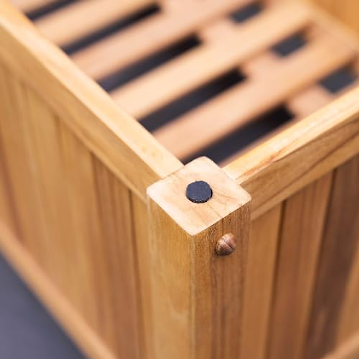 Cambridge Casual Arie Superior Indonesian Teak Storage Box, 60-Inch