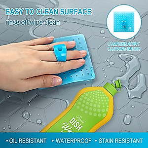 Cibeat 34x22 Under Sink Mat, 34"x22", Grey