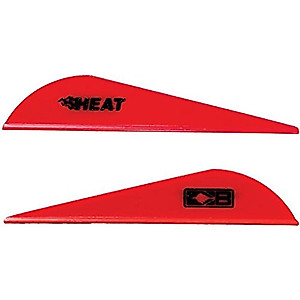 Bohning 2.5" Heat Vanes Red 2.5" Heat Vane, 100pk