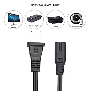 NiceTQ Replacement AC Power Supply Cord Cable for Mac Mini 2010 2011 2012 2014 Desktop