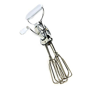 Norpro Egg Beater Classic Hand Crank Style 18/10 Stainless Steel Mixer 12 Inches