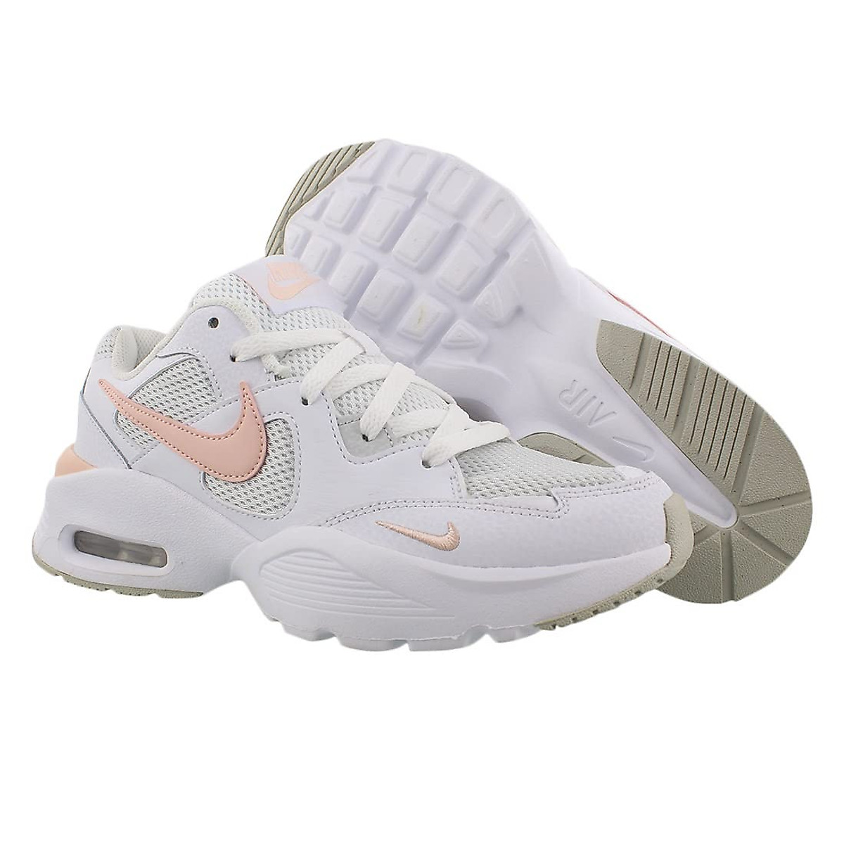Nike Air Max Fusion Womens Shoes Size 9, Color: White/Pink