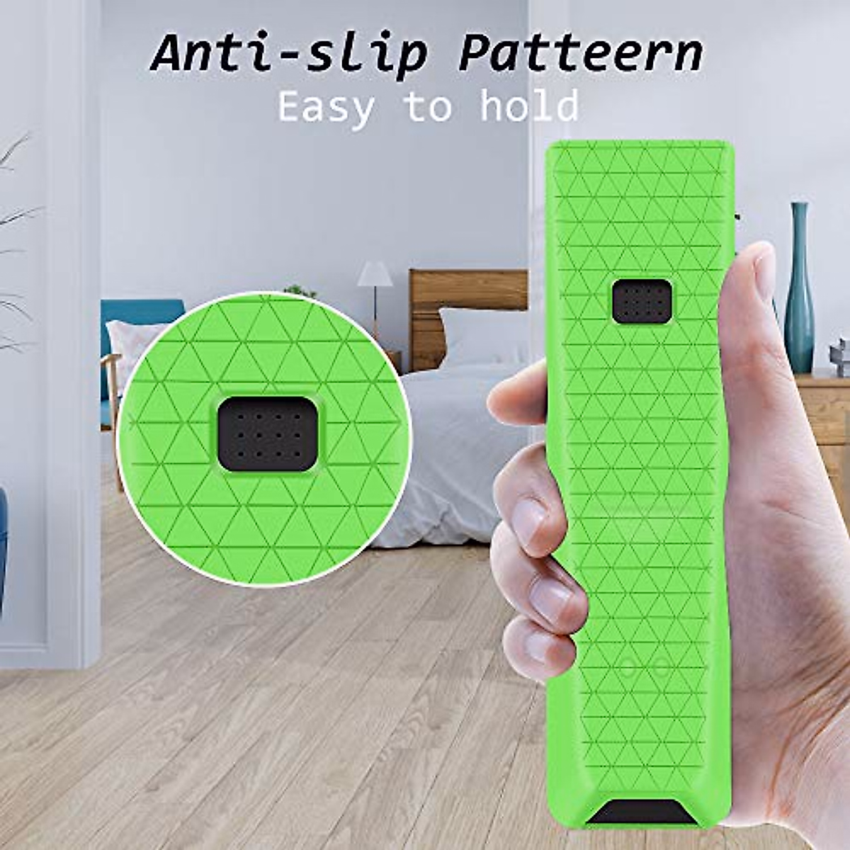 3Pcs Protective Case Skin for Xfinity Remote Control,Silicone Case Skin Sleeve for XFinity Comcast XR15 Voice Remote,[Thicken Layer]Shockproof Remote Battery Back Covers-Glowblue+Glowgreen+Glowpurple