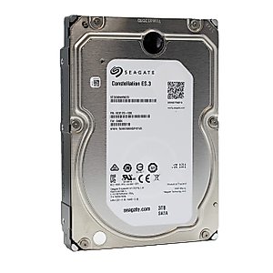 Seagate Constellation ES.3 | ST3000NM0033 | 3TB 7.2K RPM 128 MB Cache 3.5" SATA 6Gb/s | Enterprise Internal Hard Disk Drive HDD