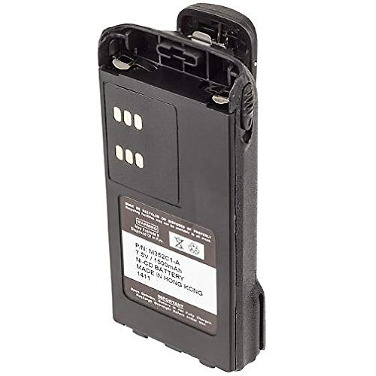 Battery for Motorola XTS 2500 Rechargeable Two Way Radio 7.2v 1500mAH Ni-CD