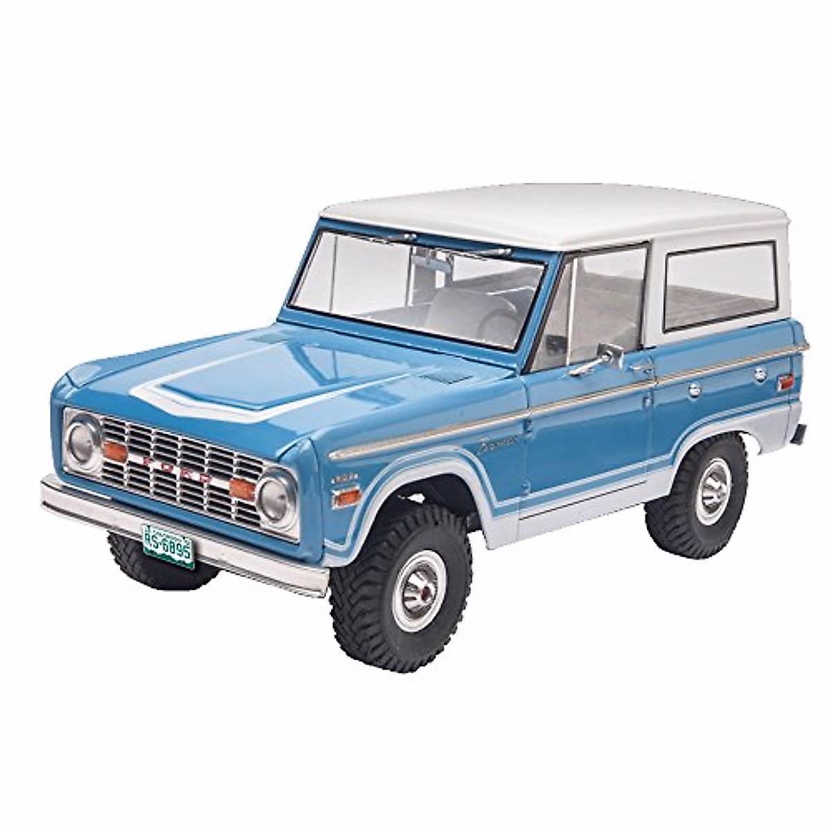 Revell 85-4320 Ford Bronco Truck Kit 1:25 Scale 122-Piece Skill Level 5 Plastic Model Building Kit, Blue