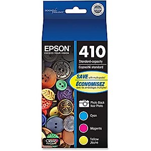 EPSON T410 Claria Premium -Ink Standard Capacity Photo Black & Color Combo Pack (T410520-S) for select Epson Expression Premium Printers