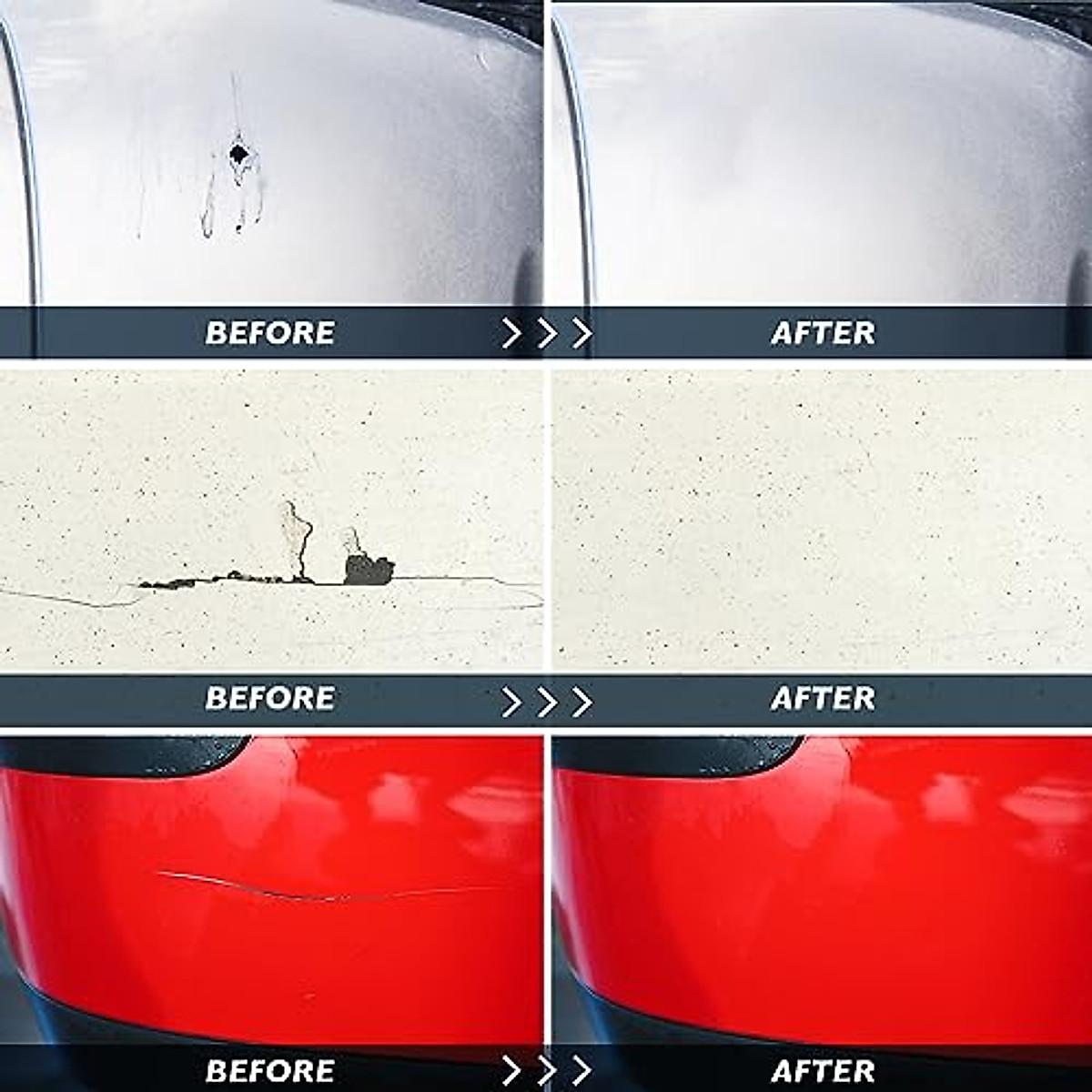Gel Coat Repair Kit for Boats (Color Match), Fiberglass Boat Repair Kit,Marine Fiberglass Repair Kit,Premium Marine Gelcoat Epoxy Filler,Repair Chips Cracks Pits Holes for Gelcoat Porcelain Fiberglass