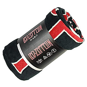 Led Zeppelin 4 Symbols Super Soft and Cuddly Fleece Plush Throw Blanket