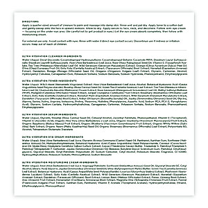 Tree of Life Beauty Hydrating Anti-Aging Moisturizing Complete Regimen, includes Face Cleanser (4 Fl Oz), Toner (4 Fl Oz), Serum (1 Fl Oz), Face and Body Cream (4 Oz) and Eye Cream (0.5 Fl Oz)