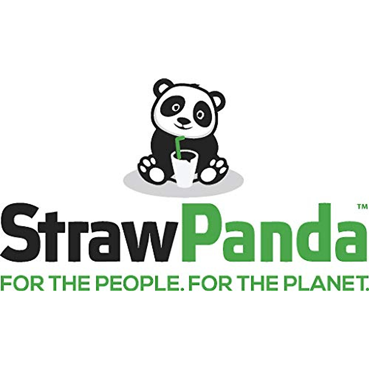 Plant Based Drinking Straws by StrawPanda- (250 Pack) an Eco Friendly Alternative to Plastic Straws, BPA Free