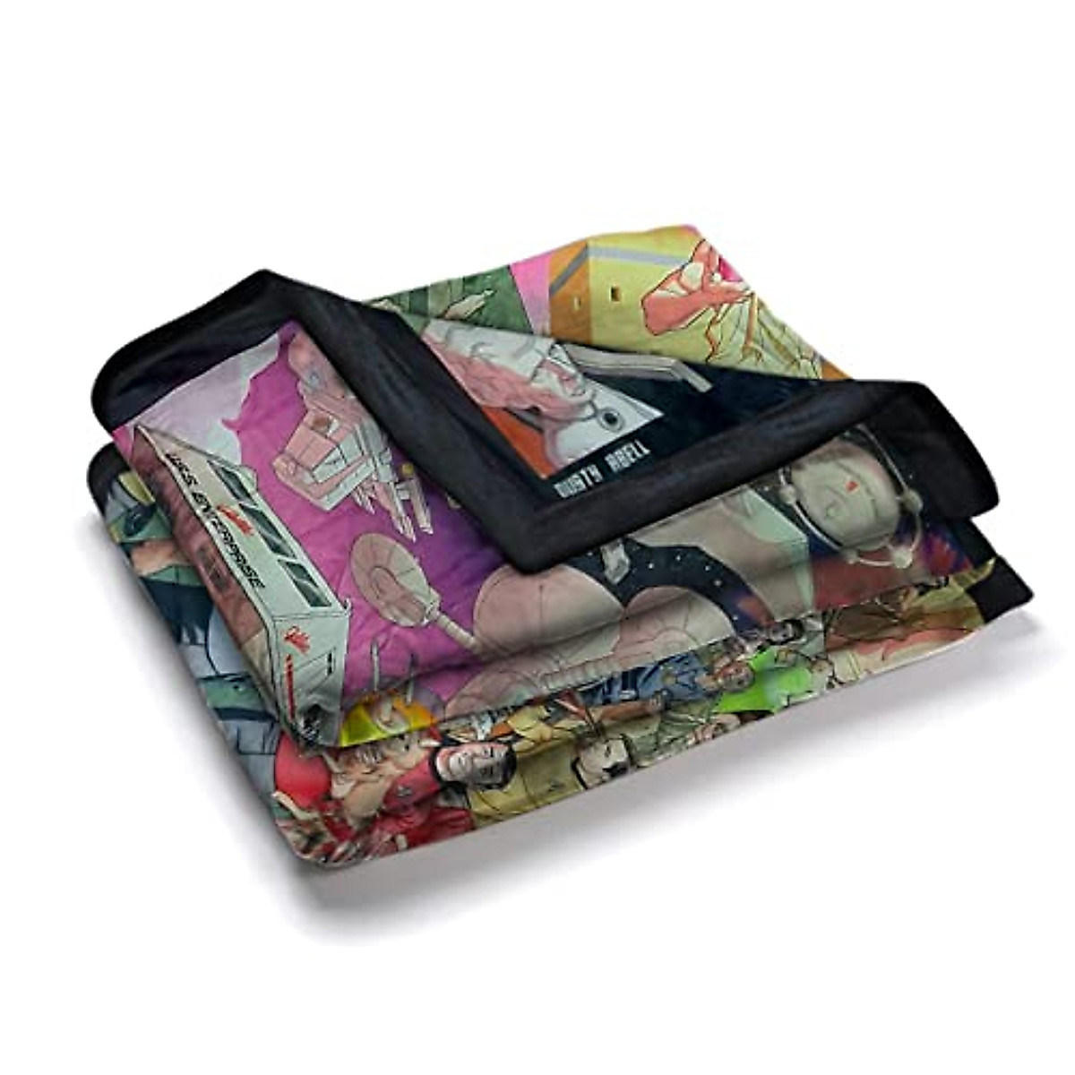 Star Trek The Original Series Cast Fleece Softest Throw Blanket| Measures 60 x 45 Inches