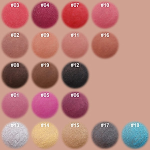 ISMINE One Black Lip Liner, Professional Matte Lip Pencil Waterproof Long Lasting Smooth Natural Lip Liner (#12)