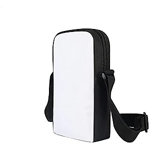 DISNIMO Forest Mushroom Butterfly Shoulder Crossbody Bags for Women Girls, Small Messenger Bags Lightweight Durable Multi-use Zipper Sling Satchel Tote Bag Handbags