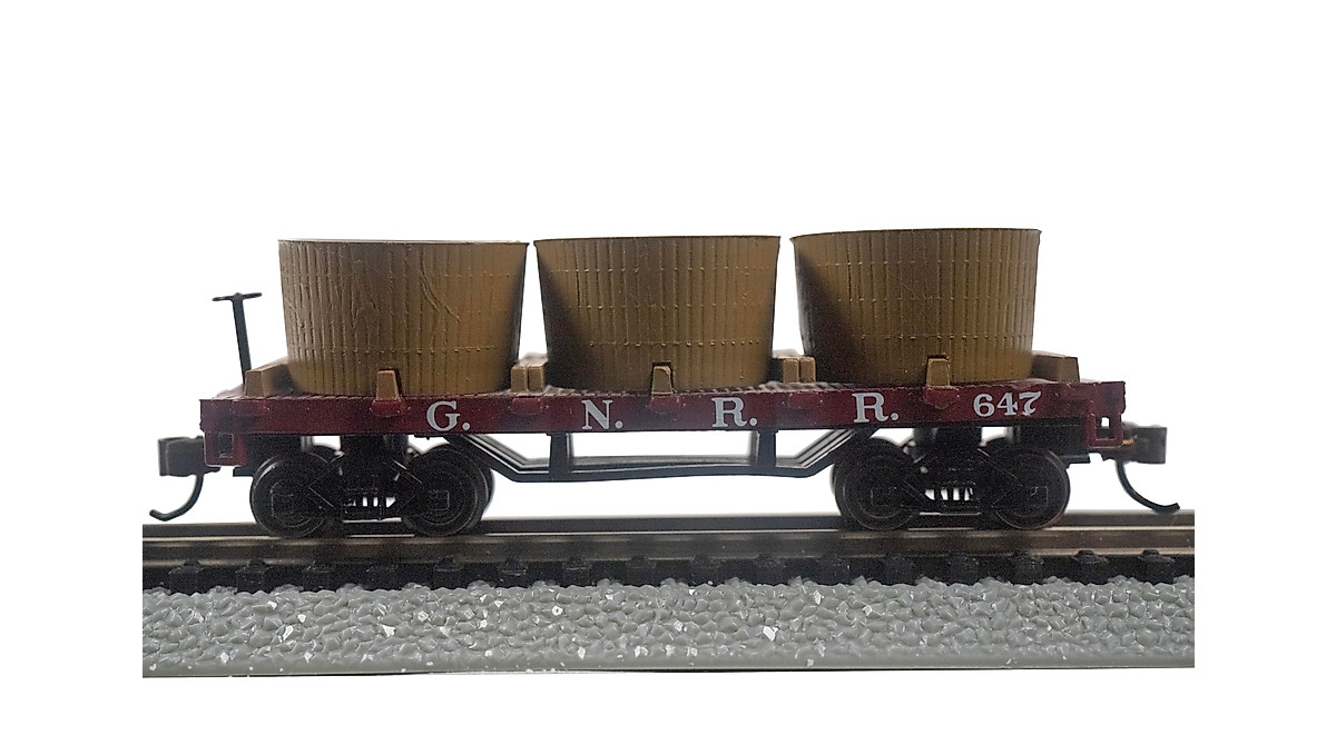 Bachmann N Scale Old-Time Water Tank Car | Great Northern