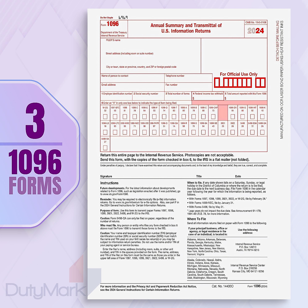 1099 NEC Tax Forms 2022, and 25 Security Envelopes, 25 4 Part Laser Tax Forms Kit, Great for QuickBooks and Accounting Software, 2022 1099 NEC, 25 Pack