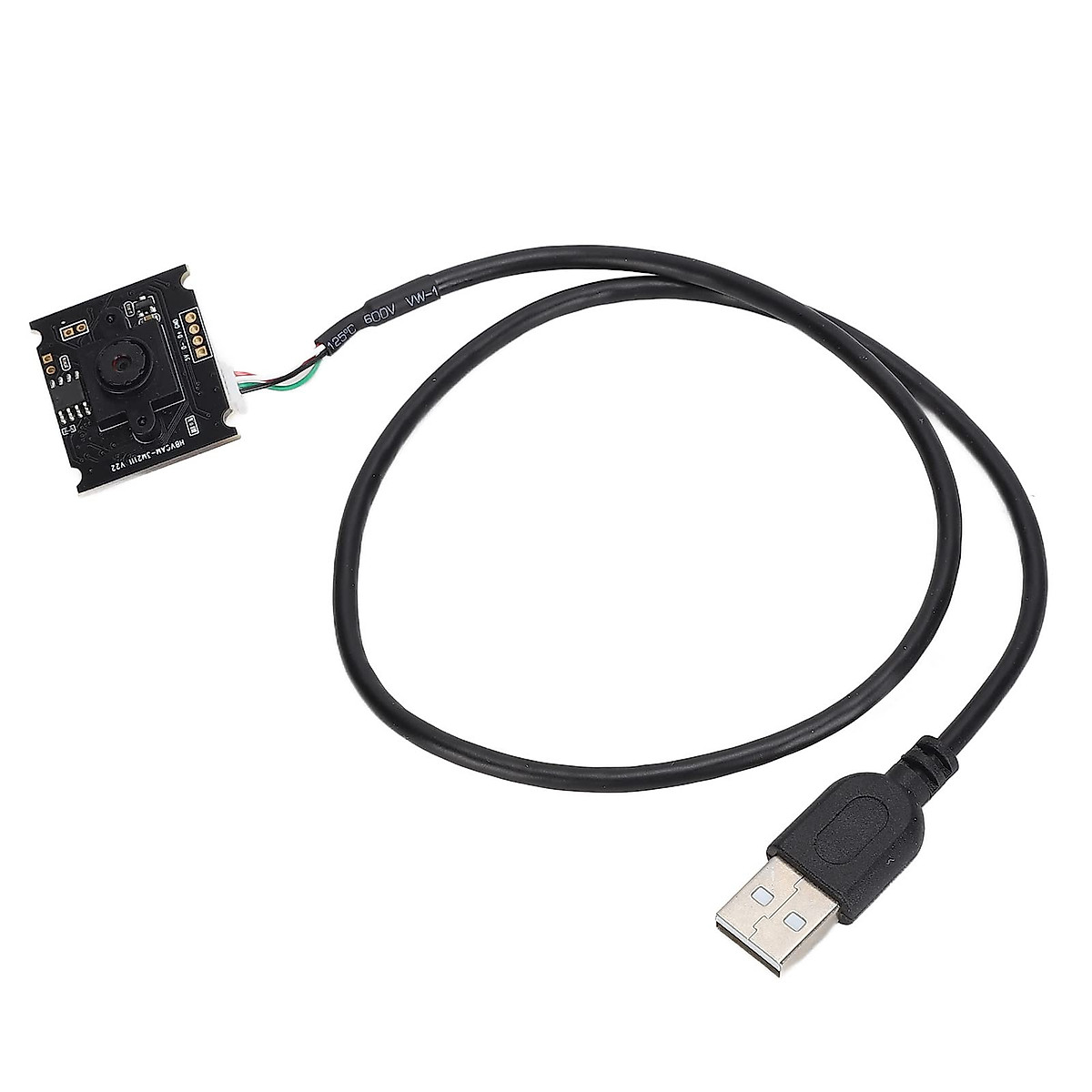 Kuuleyn 3 MP Camera Module, Module Camera, Manual Camera Module, 64° 3.5mm Manual Focus Webcam Board with USB Cable HBVCAM 3M2111 V22