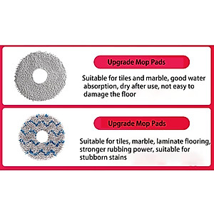 Rinakou Accessories Kit Compatible with ECOVACS DEEBOT T20 Omni Robot Vauum,13 Pack Replacement Spare Parts, 1 Main Brush Roller,4 Side Brushes,2 Hepa Filters,4 Mop Pads,2 Carbon Dust Bags (T20 Omni)