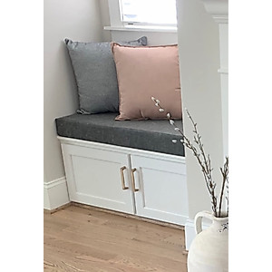 NAT Leathers | Gray Distressed Crazy Horse Oily Faux Vegan Leather PU (Peta Approved Vegan) | 1 Yard (36 inch x 54 inch Wide) Cut by Yard Pleather 0.9 mm Upholstery | Gray Distress 36"X54"