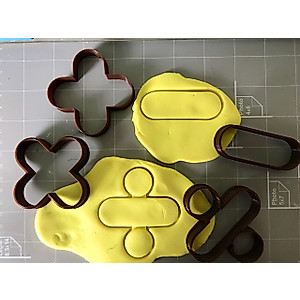 Math Symbols Cookie Cutters (set of 4)