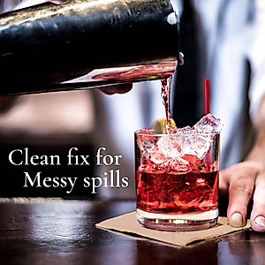 (1500-Pack) Brown Napkins - Bulk Unbleached, Natural & Rustic Kraft Paper Napkins - Eco-Conscious Disposable Kitchen Tissue Supplies for Home, Parties, Restaurant, BBQ - 12x12” Unfolded