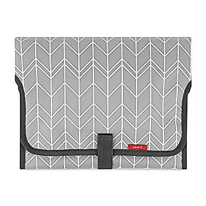 Portable Changing Pad for Baby|Travel Baby Changing Pads for Moms, Dads|Waterproof Portable Changing Mat with Built-in Pillow|Excellent Baby Shower/Registry Gifts