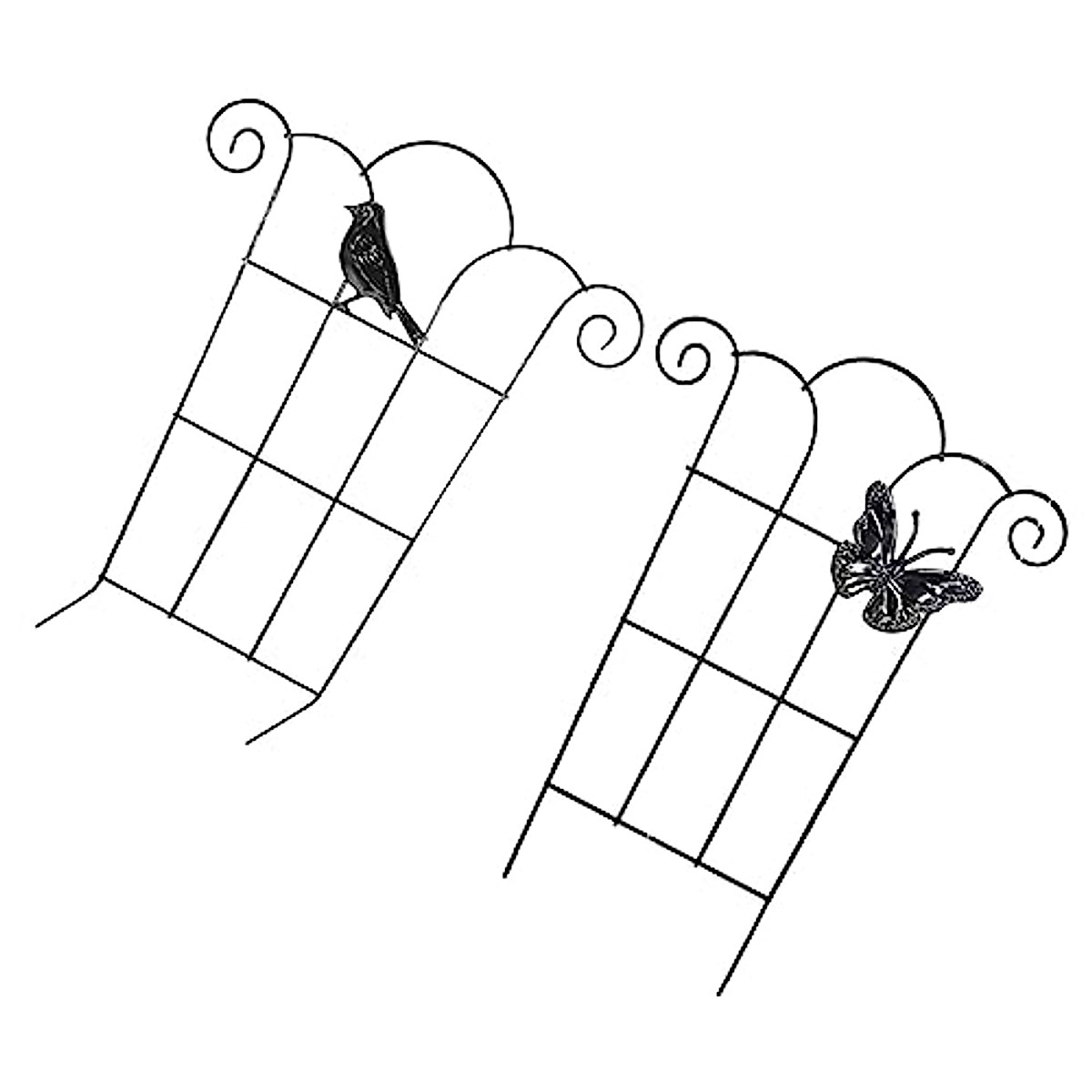 Yardwe 10 Pcs Plant Shelf Outdoor pots Plants Plant Cages Stake Climbing Plant Trellis Climbing Plants Holder Potted Plant Indoor Plants Stand Tomato Plant Roses Plants Rose trellises