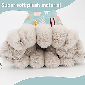 Wontee Bird Nest House Winter Warm Hanging Hammock Bird Bed Snuggle Hut for Parakeets Budgies Caique Conures Cockatiels (Small, Blue)