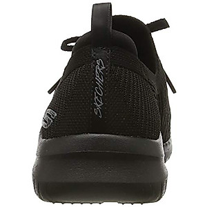 Skechers Women's Athleisure Sneaker, Black/Black, 6.5