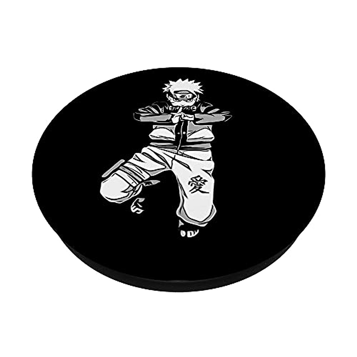 Japanese Cartoon Anime Character with Japan Writing PopSockets Swappable PopGrip