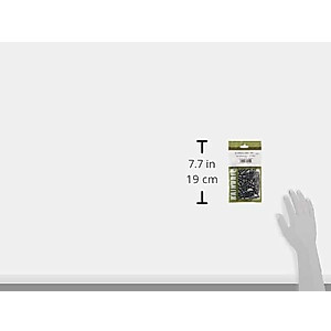 Raindrip 312050B Single Barbed Connectors, 1/4-Inch, 50 Per Bag, Blacks