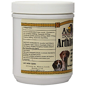 AniMed Arthaway Powder Joint Tissue Supplement for Dogs, 16-Ounce