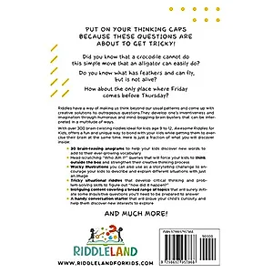 Awesome Riddles and Trick Questions For Kids: 300 Fun Brain-Stumpers For Ages 9-12 (Riddles for Kids)