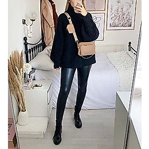 UTO Small Crossbody Bags for Women Fashion Designer 3 in 1 Multipurpose Cute Shoulder Purse with Detachable Coin Pouch and Chain Adjustable Strap