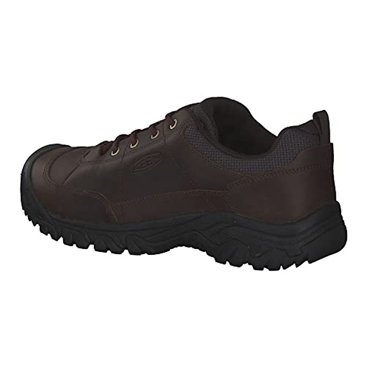 KEEN Men's Targhee 3 Oxford Casual Hiking Shoes, Dark Earth/Mulch, 11.5 Wide