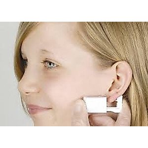 New Baby Short Post Ball 24 ct. Gold Plate Personal Piercer 3 mm Ear Piercing Earrings Studex System 75