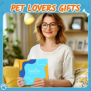 sockfun Funny Corgi Gifts for Corgi Lovers, Novelty Corgi Socks Women Men Stocking Stuffers for Mom Dad