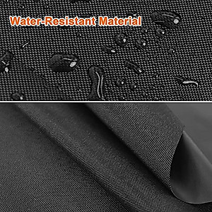 Patio Furniture Loveseat Sofa Cover - 420D Oxford Fabric 100% Waterproof Outdoor Sofa Cover, Durable Patio Furniture Cover Fits for All Weather& Black(79L37W35H25H)
