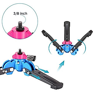 Neewer Extendable Camera Monopod with Removable Foldable Tripod Support Base:Aluminum Alloy,20-66 inches/52-168 Centimeters for Canon Nikon Sony DSLR Cameras,Payload up to 11 pounds/5 kilograms