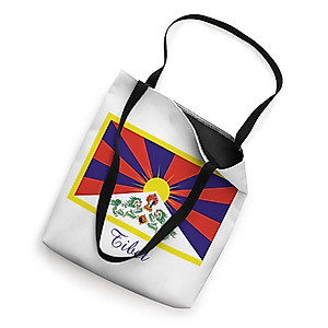 Tibet Tibetan Flag Souvenir Tote Bag