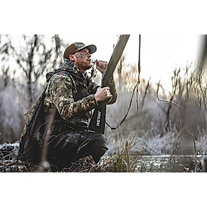 Cupped Waterfowl Braided DIY Call Lanyard for Duck Calls, Durable Parachute Cord Adjustable Hunting Call Lanyard, Green/Khaki