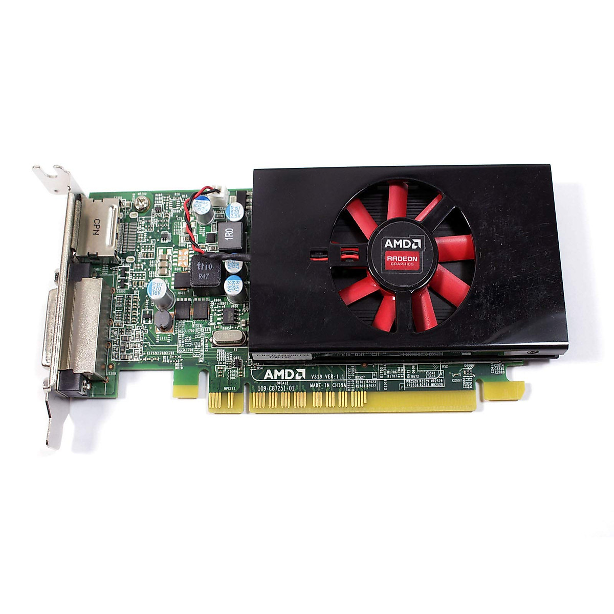 Genuine AMD Radeon R7 350x GDDR5 4 GB C872 OPGA12 109-C87251-01 PCIe 2.0x16 N81X7 0N81X7 by EbidDealz