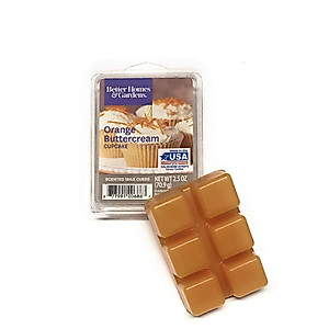 Better Homes and Gardens Orange Buttercream Cupcake Scented Wax Cubes