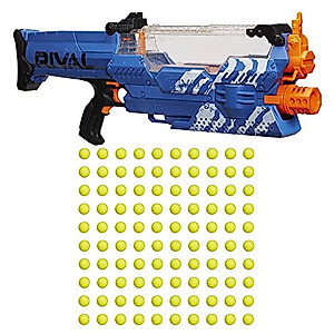 NERF Rival Nemesis MXVII-10K Blaster, Blue (Amazon Exclusive)