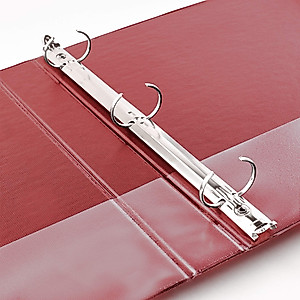 Avery Economy Binder with 1 Inch Round Ring, Red, 1 Binder (3310)