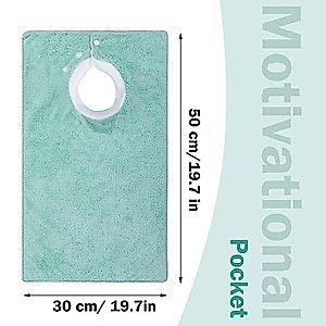 4 Pcs Full Coverage Baby Bib Absorbent Cotton Terry Towel Bib Terry Toddler Bibs with Ribbed Neck and Snap Button Baby Feeding Bibs for Boys Girls