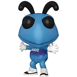 POP NBA Mascots: Charlotte - Hugo Funko Pop! Vinyl Figure (Bundled with Compatible Pop Box Protector Case), Multicolored, 3.75 inches