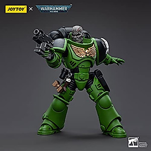 JOYTOY 1/18 Action Figures Warhammer 40K Mecha Model Salamanders Assault Intercessors Brother Tol'vak