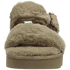 Koolaburra by UGG Women's Furr-ah Sandal, Amphora, Size 9